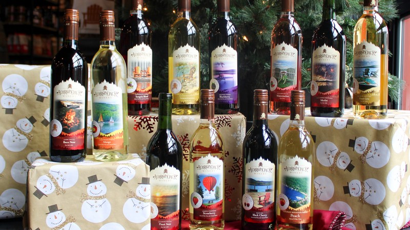 Adirondack Winery - Blog - Twelve Days of Christmas Featured Wines